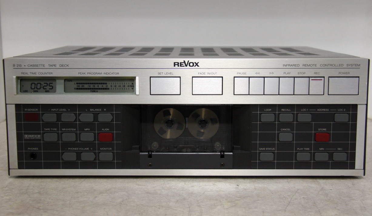Revox B215, Revox кассетные деки, лучшие кассетные деки, выбор ...